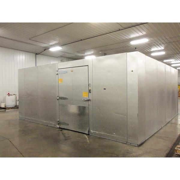 20'2" x 20'2" x 8'5"H Walk-In Cooler or Freezer (407 Sq. Ft.) | Barr ...