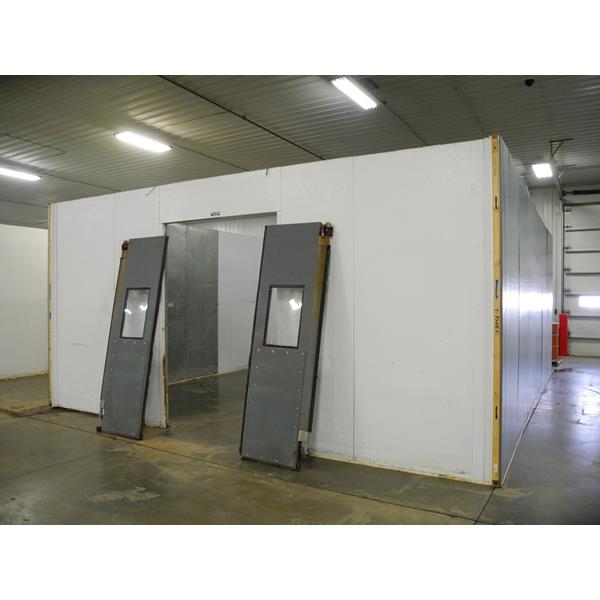 20' x 24'6" x 10'H Walk-In Cooler or Freezer (490 Sq. Ft.) | Barr ...