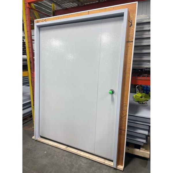 5'x6'6" Swinging Walk In Freezer Door | Industrial Freezer Door