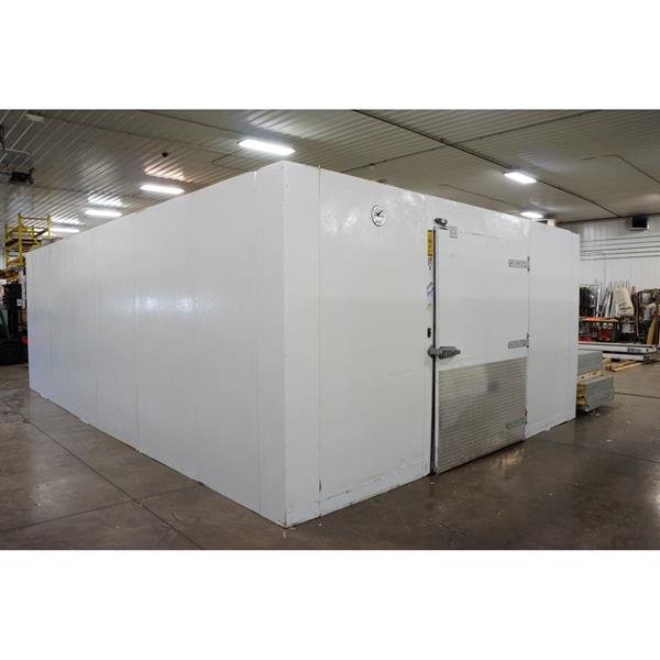16' x 25' x 8'2"H (9'6" with Beam) Tyler Walk-in Cooler or Freezer (400 ...