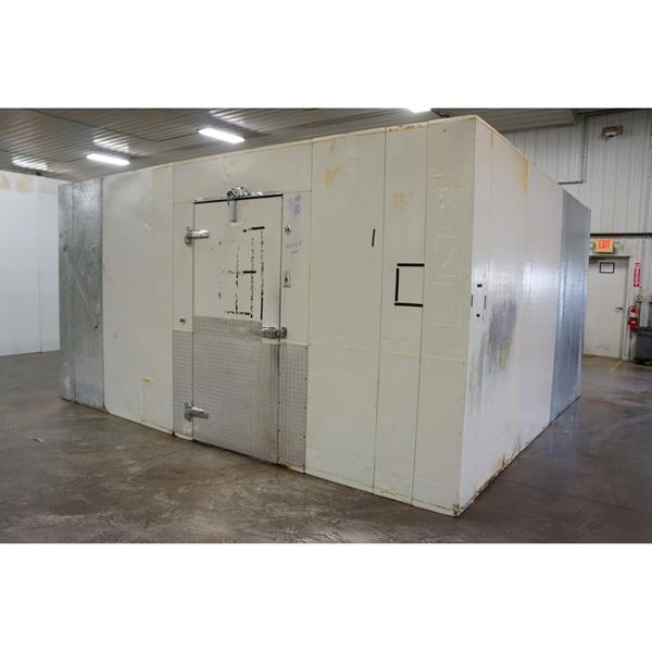 14'6" x 15'5" x 8'2"H Hussmann Walk-in Cooler or Freezer (224 Sq. Ft ...