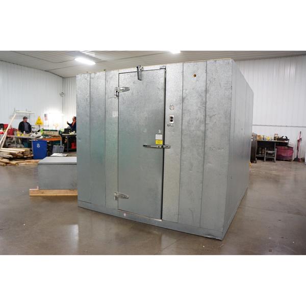 8' x 10' x 7'7"H (9'7"H w-unit) Norlake Walk-in Freezer(P) (80 Sq. Ft ...