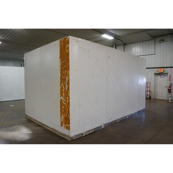 9'8" x 15'5" x 8'8"H WA Brown Walk-in Freezer (149 Sq. Ft.) | Barr ...