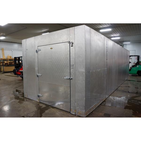 9'8" x 28'10" x 8'4"H WA Brown Walk-in Cooler or Freezer (279 Sq. Ft ...