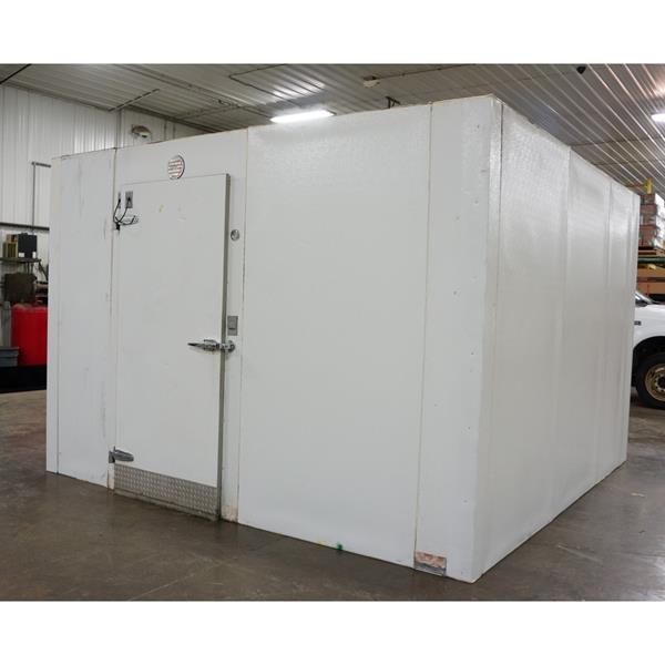 11'7" x 12'4" x 8'6"H(GY) Hussmann Walk-in Cooler or Freezer (143 Sq ...