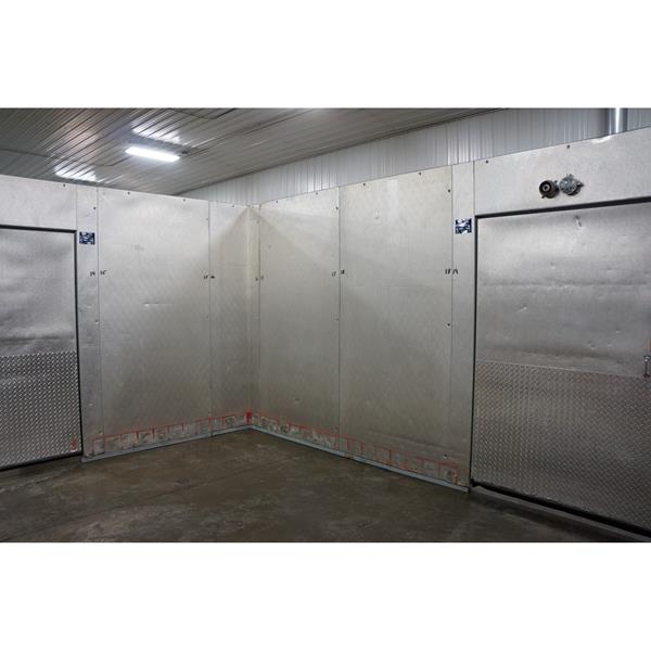 16'4" x 21'2" x 8'5"H (9'3"H w-Beam) WA Brown Walk-in Cooler or Freezer ...