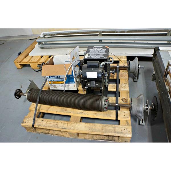 8' x 9'H Electric Vertical Lift Overhead Cooler Door | Barr Commercial ...