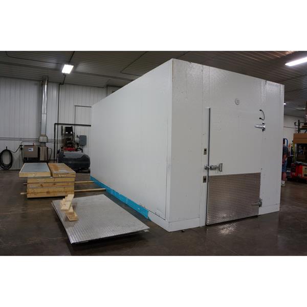 9'11" x 20'2" x 10'H Hill Phoenix Walk-in Freezer (200 Sq. Ft.) | Barr ...