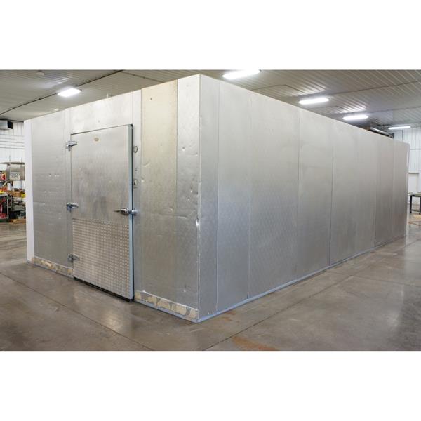 13'6" x 26'11" x 8'5"H WA Brown Walk-in Cooler or Freezer (363 Sq. Ft ...