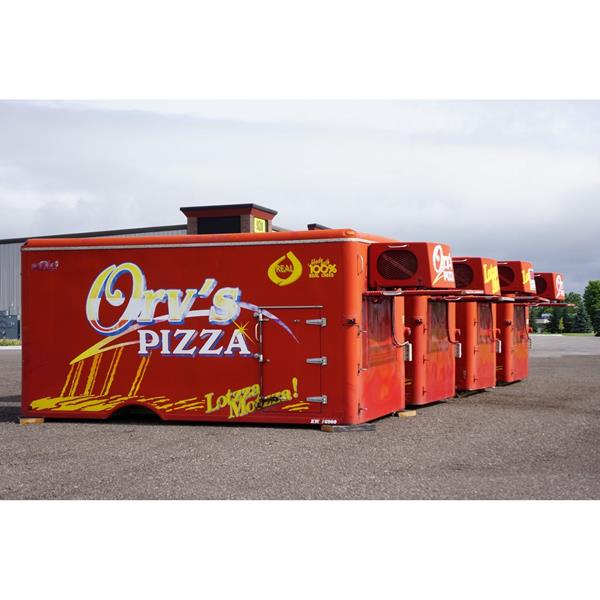 8' x 16' x 8'H (Nominal) Johnson Mnfg Cold Plate Freezer (128 Sq. Ft ...