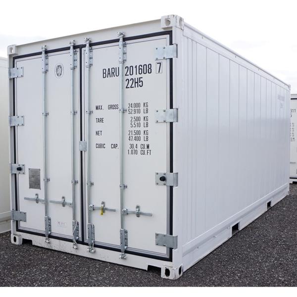 8' x 20' Refrigerated Container with Remote Refrigeration System ...