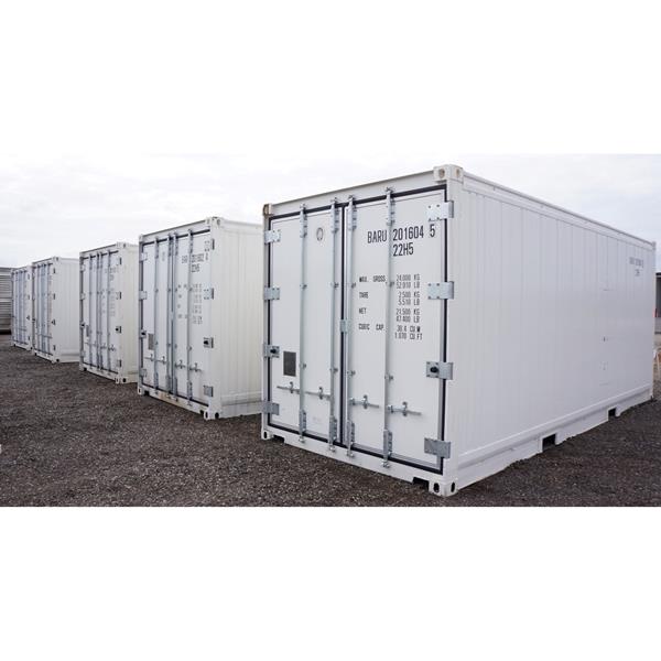 8' x 20' Refrigerated Container with Remote Refrigeration System ...