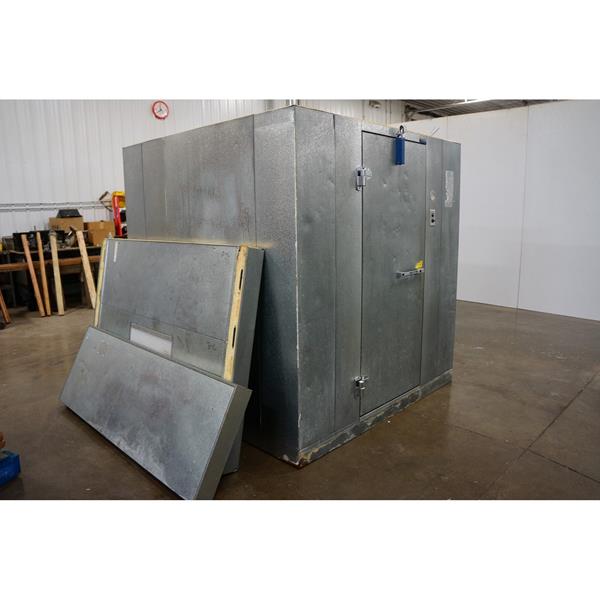 6' x 6' x 6'7"H (8' with unit) Norlake Walk-in Cooler with Floor (36 Sq ...