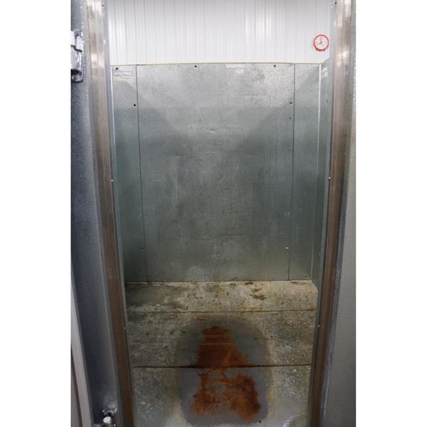 6' x 6' x 6'7"H (8' with unit) Norlake Walk-in Cooler with Floor (36 Sq ...
