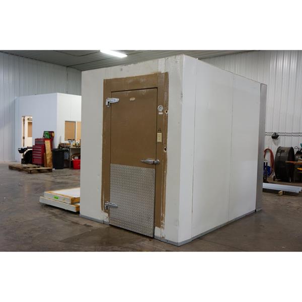 6'9" x 9'8" x 8'5"H WA Brown Walk-in Cooler (65 Sq. Ft.) | Barr ...