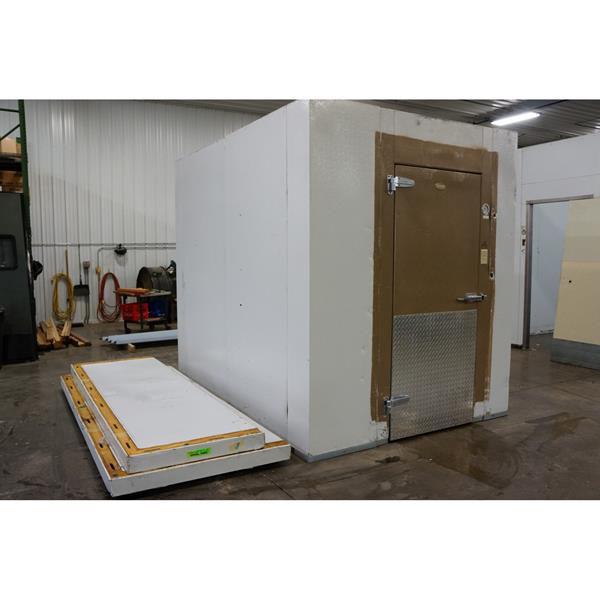6'9" x 9'8" x 8'5"H WA Brown Walk-in Cooler (65 Sq. Ft.) | Barr ...