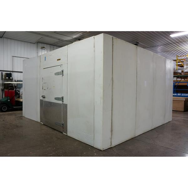 15'6" x 17'5" x 9'2"H Hussmann Walk-in Cooler (270 Sq. Ft.) | Barr ...