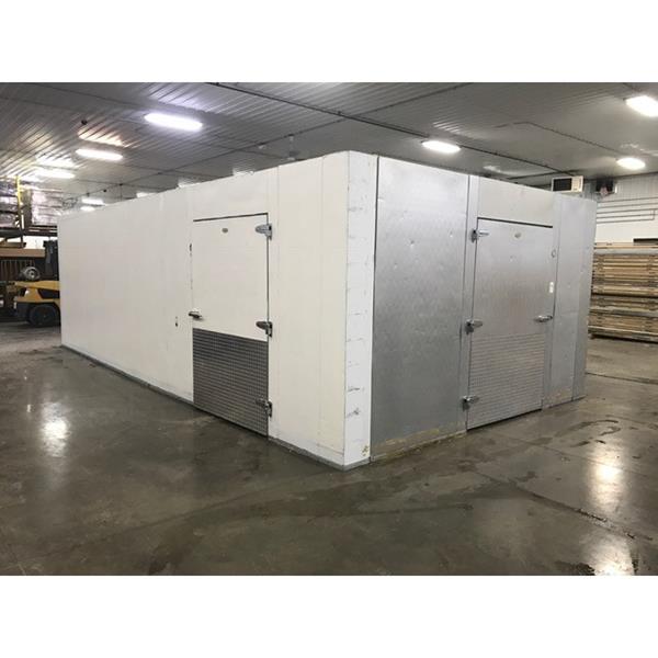 13'6" x 26'11" x 8'5"H WA Brown Walk-in Cooler or Freezer (363 Sq. Ft ...