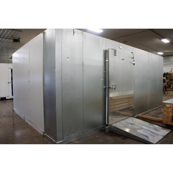14' x 20'' x 9'H Hill-Phoenix Walk-in Freezer with Floor (280 Sq. Ft ...