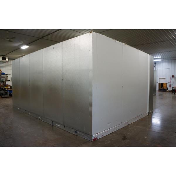 14' x 20'' x 9'H Hill-Phoenix Walk-in Freezer with Floor (280 Sq. Ft ...