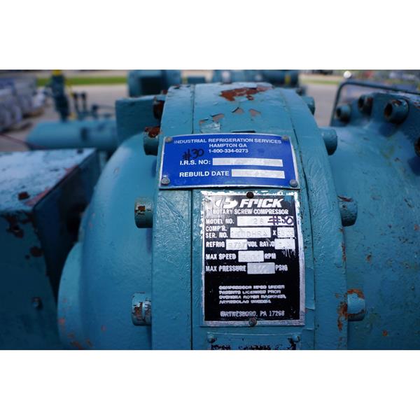 Frick Screw Compressor Package (#30) (125 HP) | Barr Commercial ...