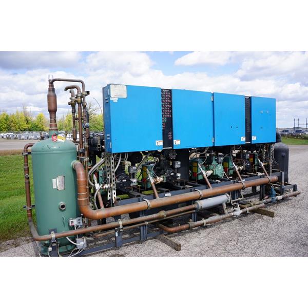 155 HP Medium Temperature Screw Compressor Rack Package. (155 HP ...