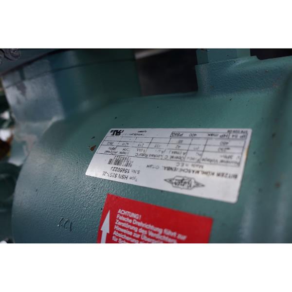 100 HP Low Temperature Screw Compressor Rack Package (#205). (100 HP ...