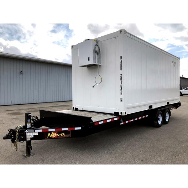 Cold Storage Container with Trailer | Trailer Reefer Unit