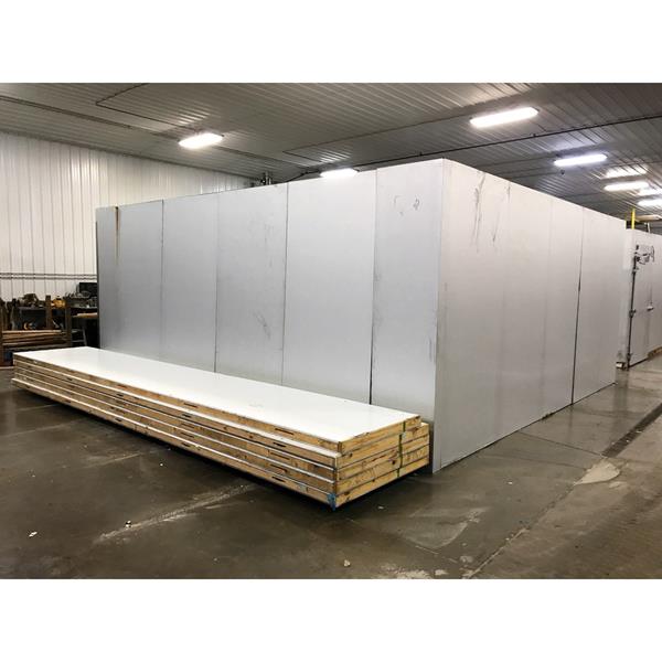 382 Sq Ft Large Walk In Cooler | Used Walk In Refrigerator