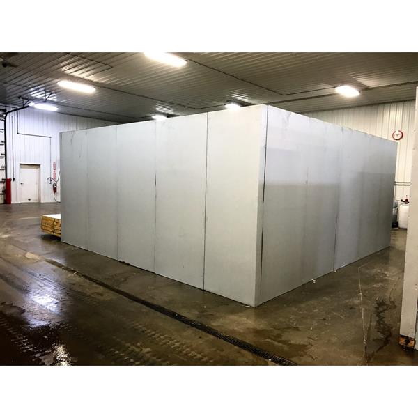 382 Sq Ft Large Walk In Cooler | Used Walk In Refrigerator