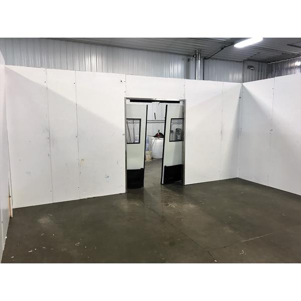 382 Sq Ft Large Walk In Cooler | Used Walk In Refrigerator