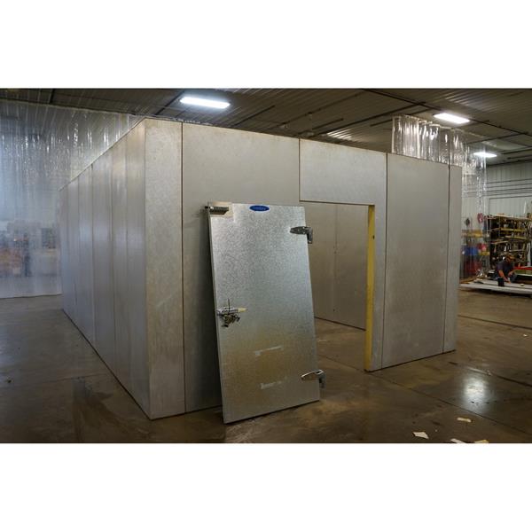 13'6" x 20'3" x 8'3"H WA Brown Walk-in Cooler (273 Sq. Ft.) | Barr ...