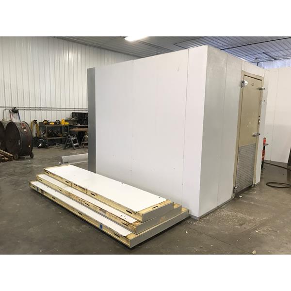 9'x10' nominal walk-in cold box for sale.
