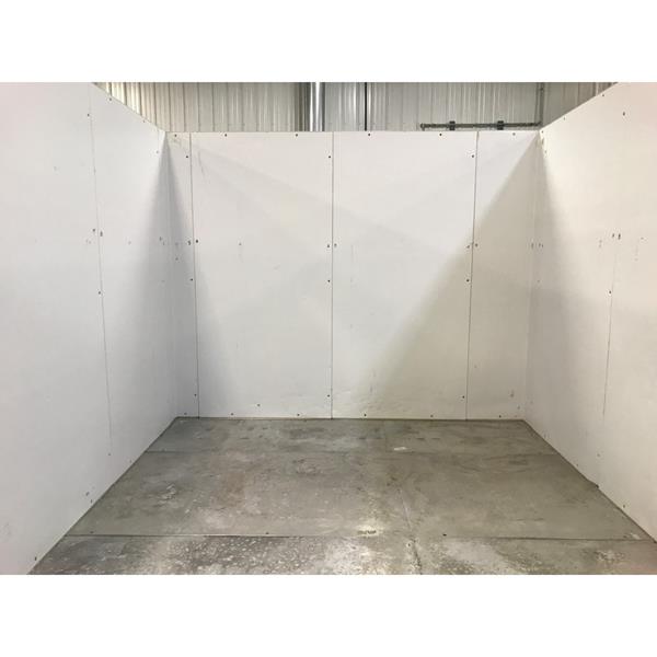 10'7" x 17'4" x 8'8"H WA Brown Walk-in Freezer with Floor (183 Sq. Ft ...