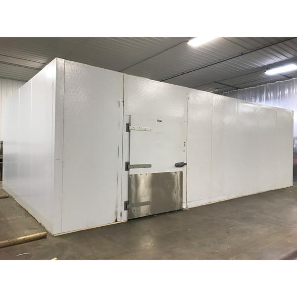 16'x30' Eliason walk-in cold box.