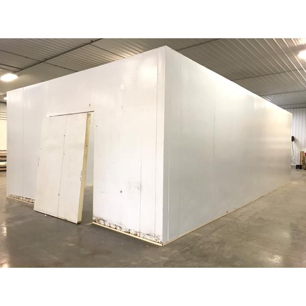 16'x30' Eliason walk-in cold box.