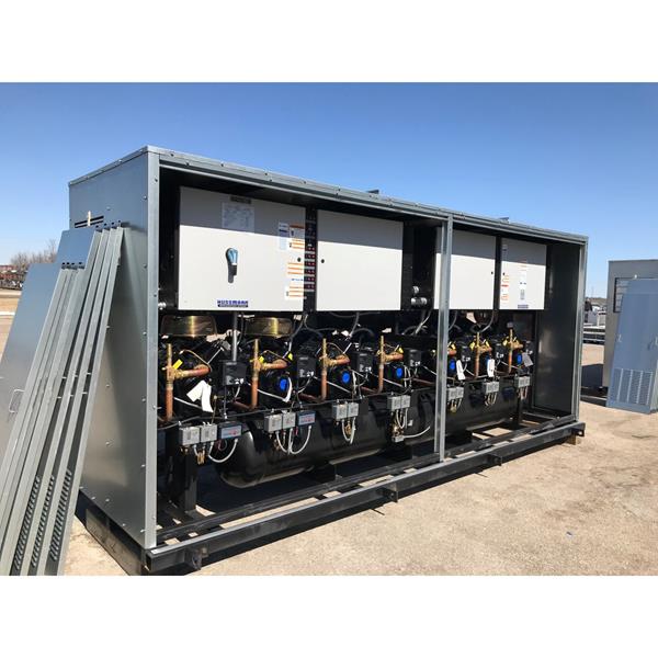 109 HP Dual Temperature Compressor Rack & Remote Condenser Package ...