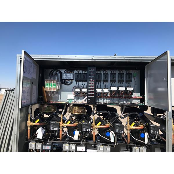 109 HP Dual Temperature Compressor Rack & Remote Condenser Package ...