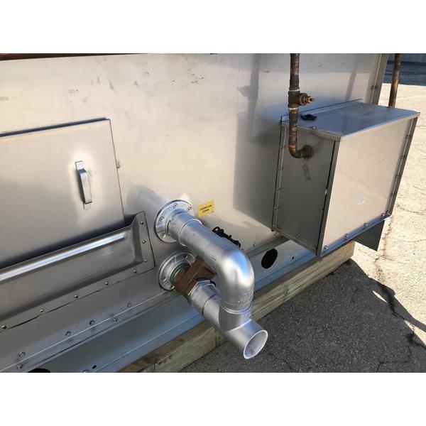 109 HP Dual Temperature Compressor Rack & Remote Condenser Package ...