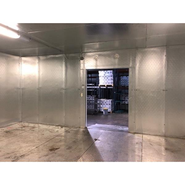 25'x30' Freezer walk-in for warehouse storage.
