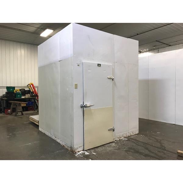 8' x 8' x 9'11"H Crown-Tonka Walk-in Cooler with new condensing unit ...