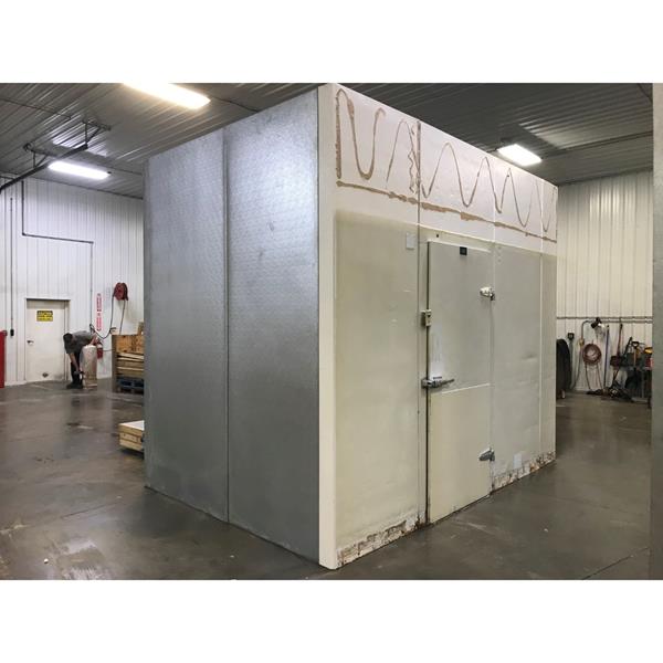8'x12' Used Crown-Tonka Walk-in Cooler - Take $200 Off