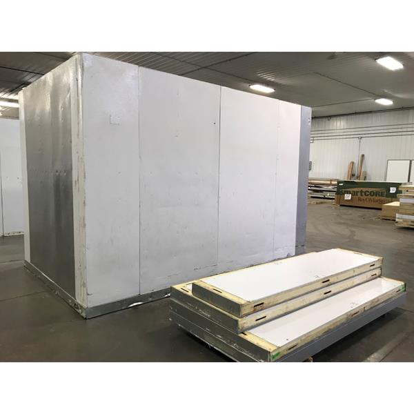 8' x 12' Freezer walk -in package with condensing unit.