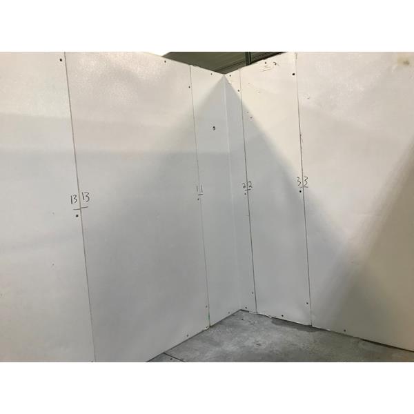 8' x 12' Freezer walk -in package with condensing unit.