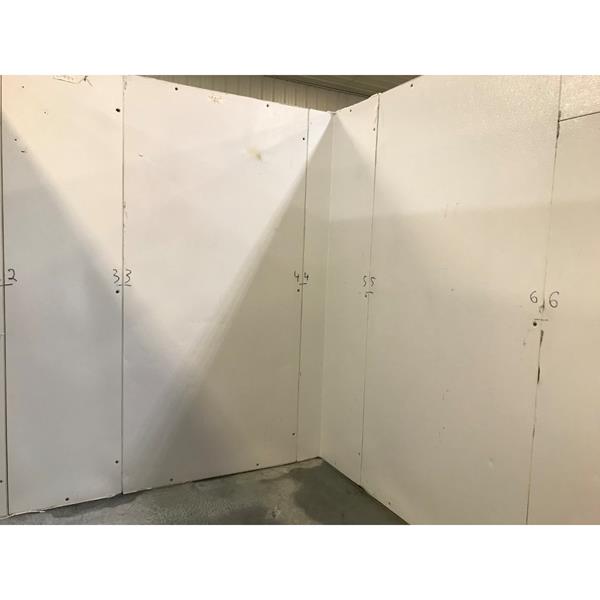8' x 12' Freezer walk -in package with condensing unit.