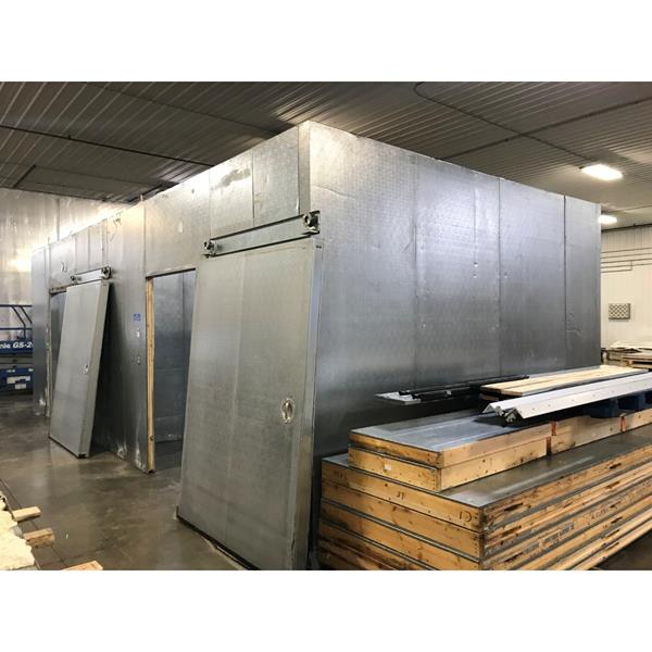 14' x 28' x 10'2"H National Walk-in Combo Cooler/Freezer (392 Sq. Ft ...
