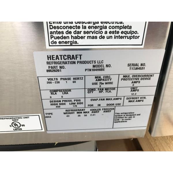 Heatcraft PRO3 Self-Contained Refrigeration Unit