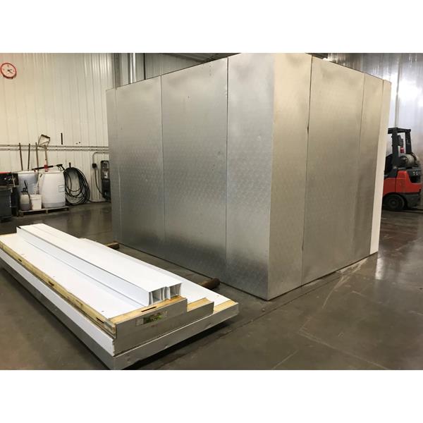 8'8" x 10'7" x 8'3"H Imperial Brown Walk-in Cooler (92 Sq. Ft.) | Barr ...
