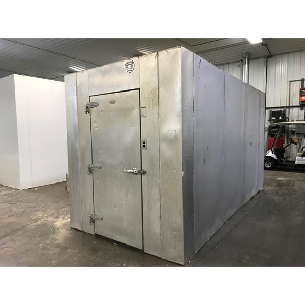 6'9" x 14'5" x 8'3"H WA Brown Walk-in Cooler (93 Sq. Ft.) | Barr ...