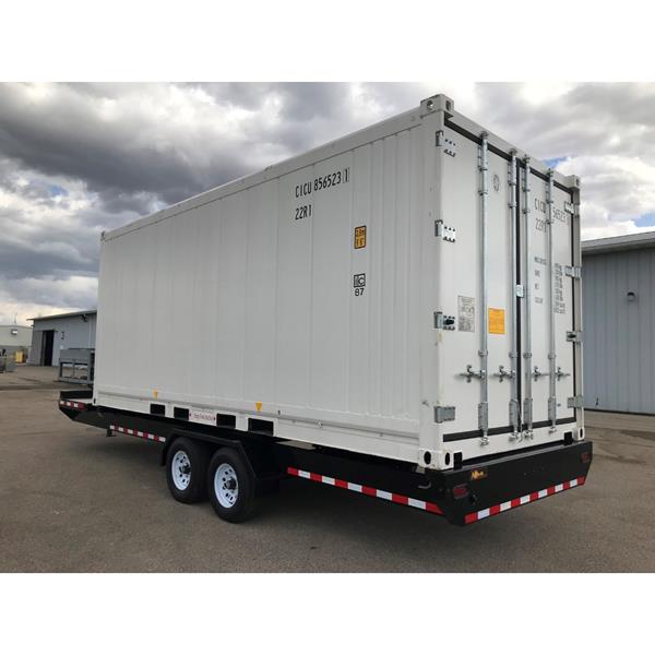 Cold Storage Container with Trailer | Trailer Reefer Unit
